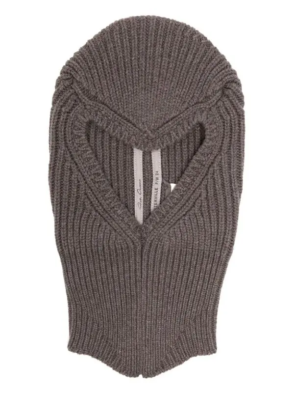 Rick Owens Skull Balaclava - Grey