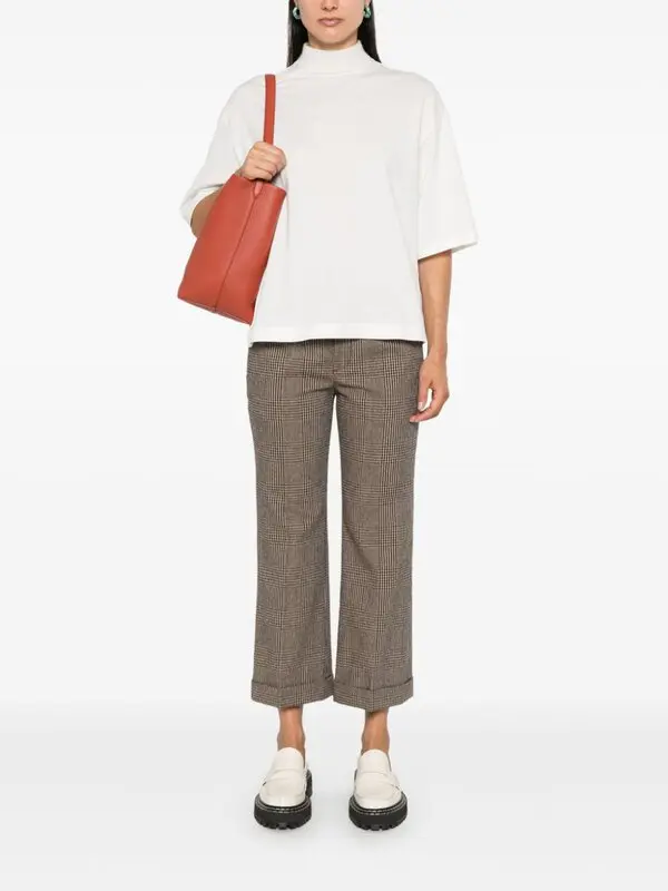 Fabiana Filippi Sequin-embellished T-shirt - White