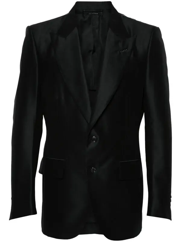 TOM FORD Single-breasted Blazer - Black
