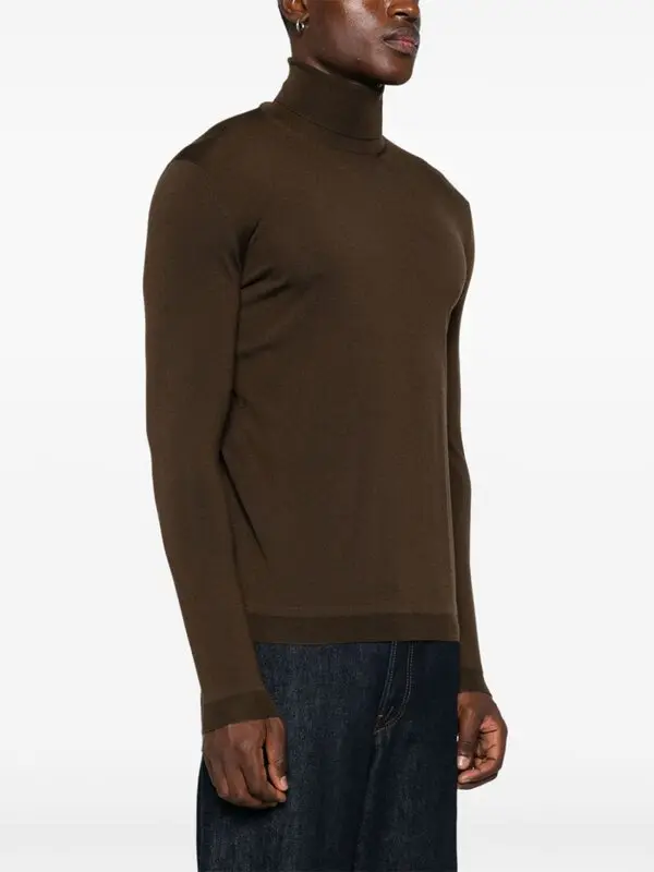 GOES BOTANICAL Dolcevita Sweater - Brown