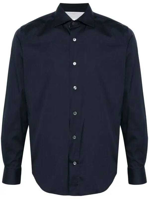 Eleventy Poplin Shirt