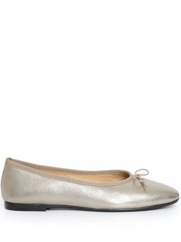 STUDIO CHOFAKIAN Desk Ballerina Flats - Gold