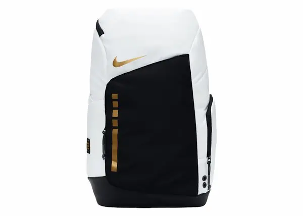 Nike Hoops Elite 32l Backpack - White/gold/black