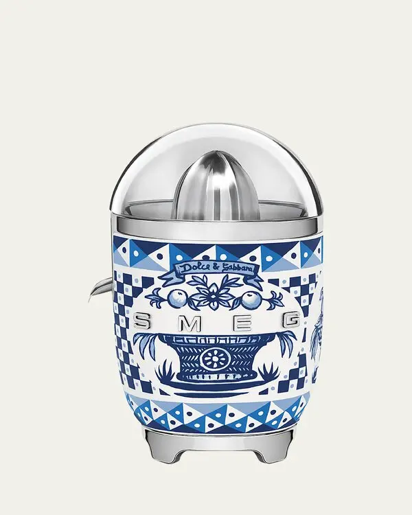 SMEG X Dolce & Gabbana Blu Mediterraneo Citrus Juicer - One-color