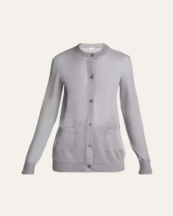 Saint Laurent Sheer Knit Cardigan - Biangrigio
