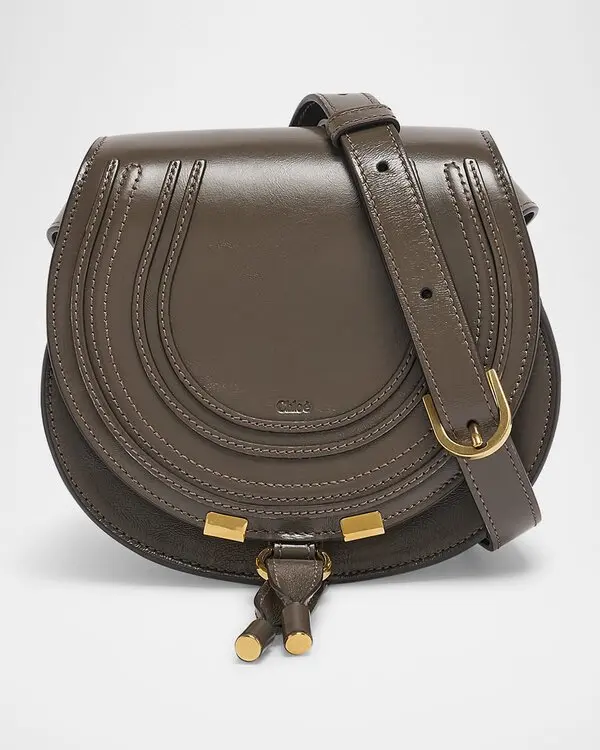 Chloé Marcie Small Crossbody Bag - Flannel Grey