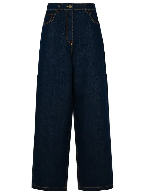 Etro Sparkling Wide Leg Jeans