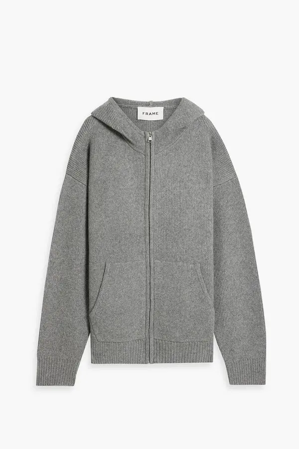 FRAME Cashmere Zipup Hoodie