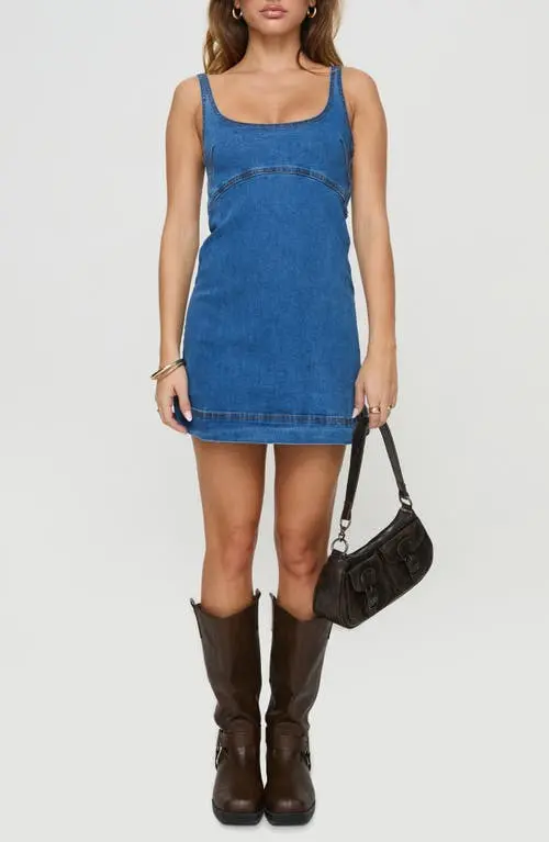 Princess Polly Rautha Denim Mini Dress