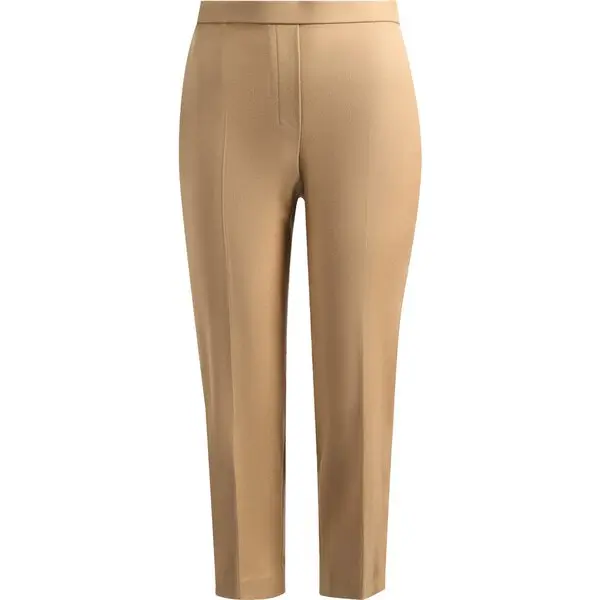 Theory Flannel Treeca Pull-on Pants - New Camel