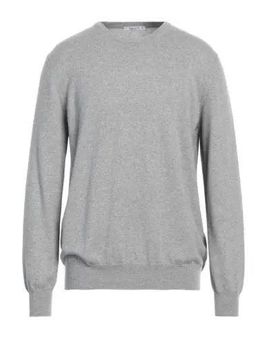 KANGRA Knit Wool, Silk, And Cashmere Sweater - Grey