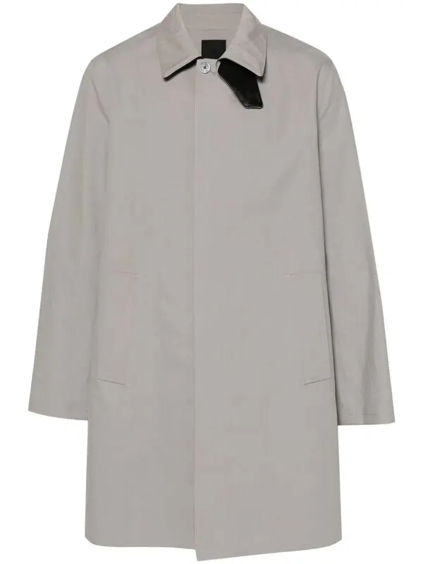 Givenchy Cotton Gabardine Trench Coat