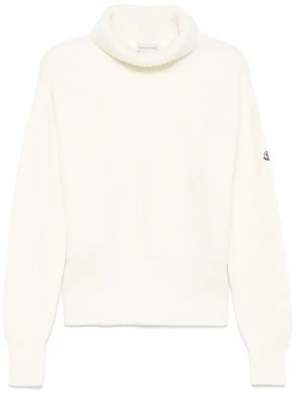 Moncler Dolcevita Sweater - Neutrals