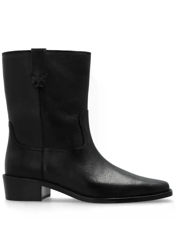Tory Burch 35mm City Western Ankle Boots