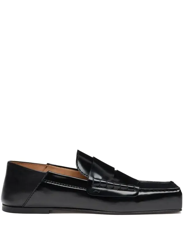 Jacquemus Carré Loafers - Black