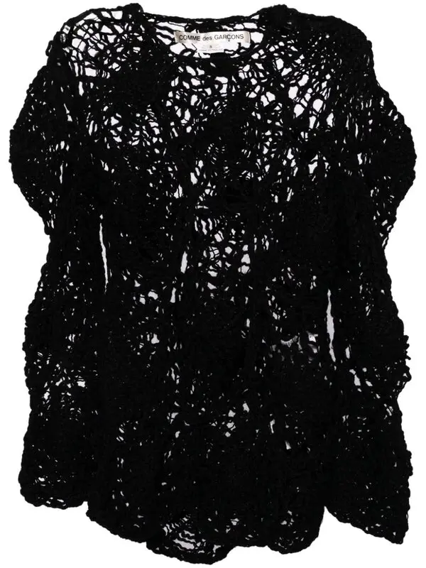 Comme Des Garçons Open-knit Jumper