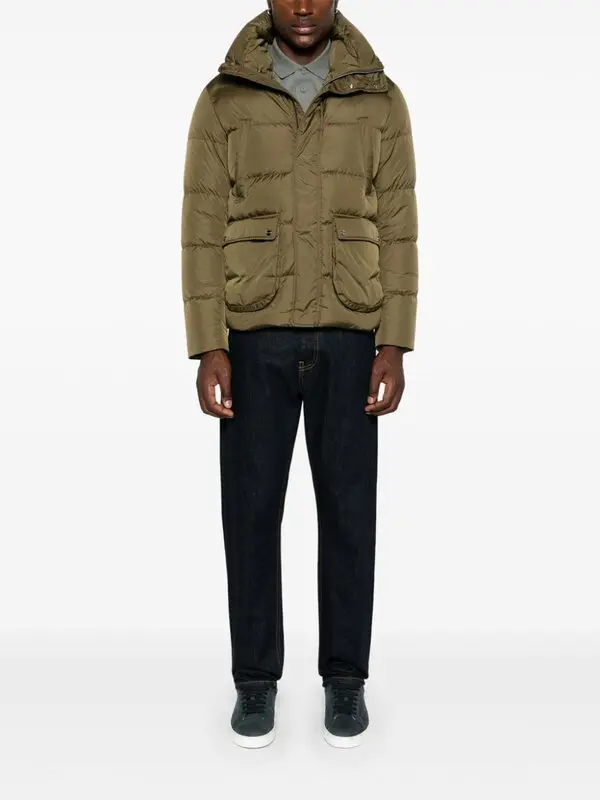 Herno Hooded Puffer Jacket - Green
