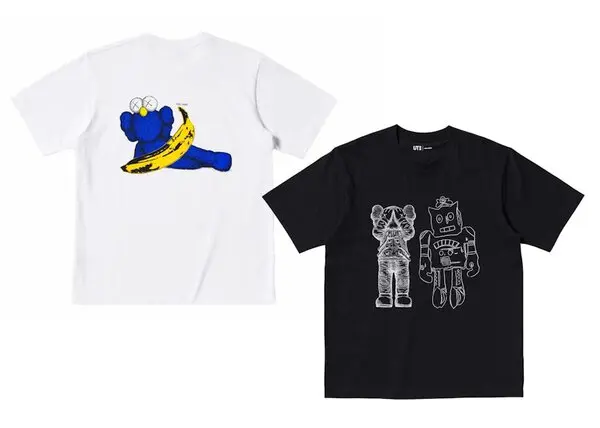 KAWS X Uniqlo Warhol Ut Graphic T-shirt Set