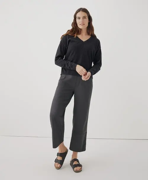 PACT Organic Cotton Twill Crop Pants