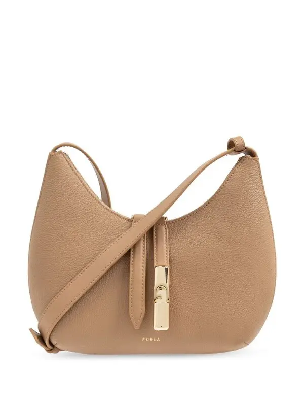 Furla Goccia Shoulder Bag - Brown