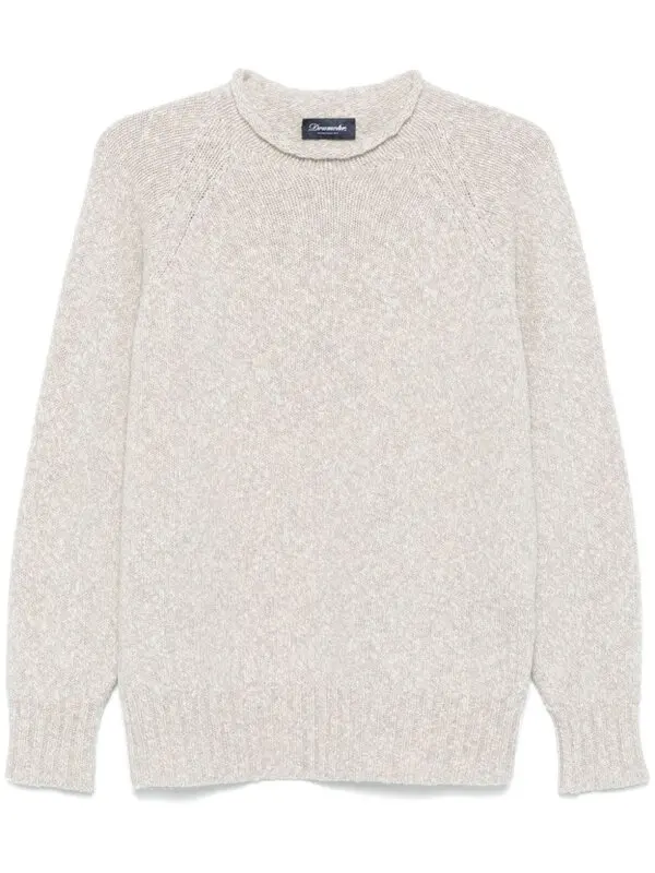 DRUMOHR Marl-knit Sweater - Neutrals