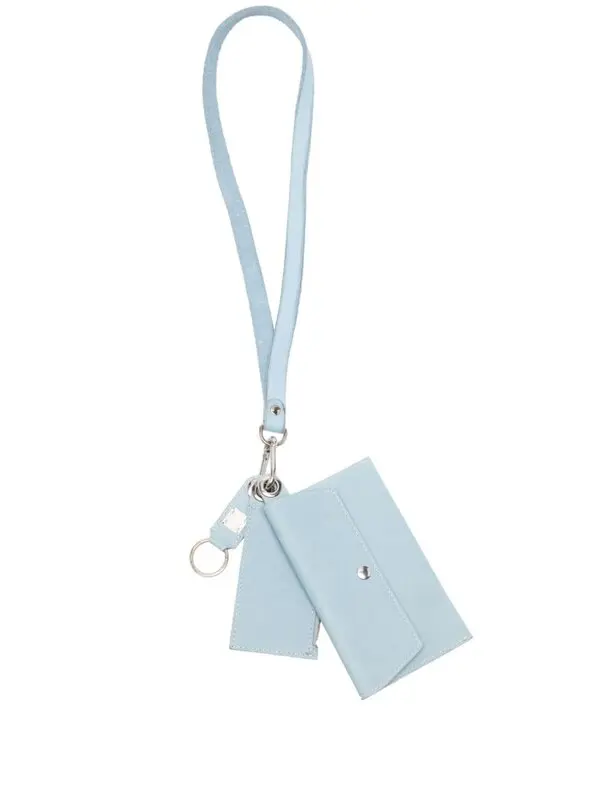 Guidi Rv00 Leather Clutch - Blue