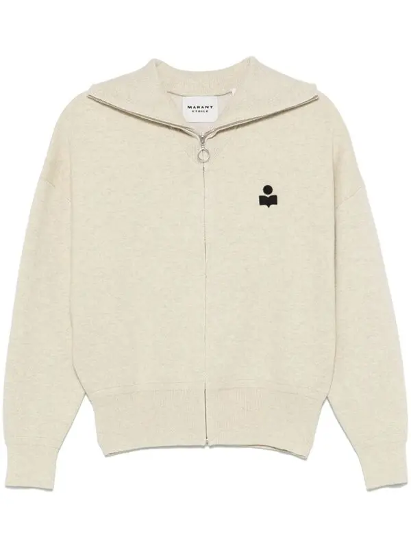 MARANT ETOILE Axelle Cardigan - Neutrals