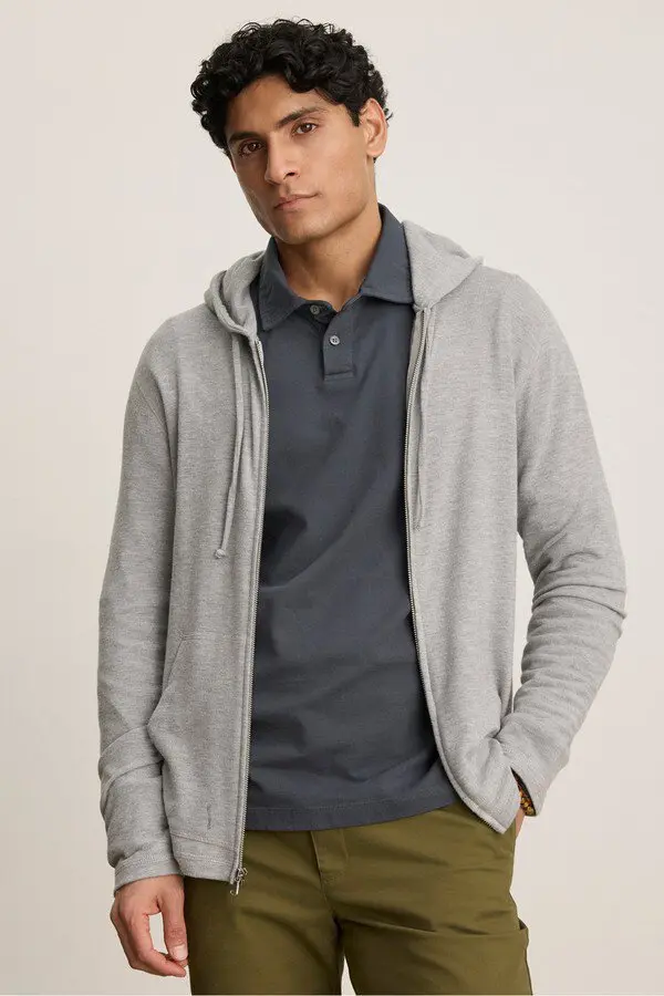 Velvet By Graham & Spencer Loudon Hoodie - Grey