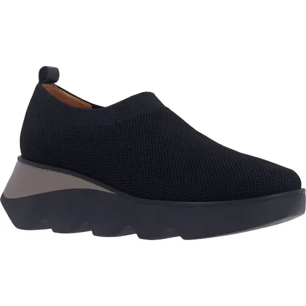 L'AMOUR DES PIEDS Havanna Wedge Sneakers - Black