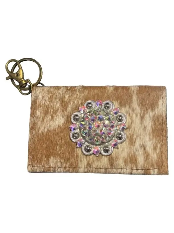 Buy Keep It Gypsy Concho Wallet In Brown Spot - Multi At 29% Off ...