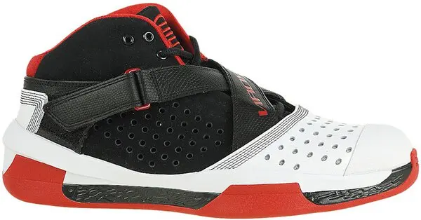 JORDAN 2010 Outdoor Sneakers - White/varsity Red/black