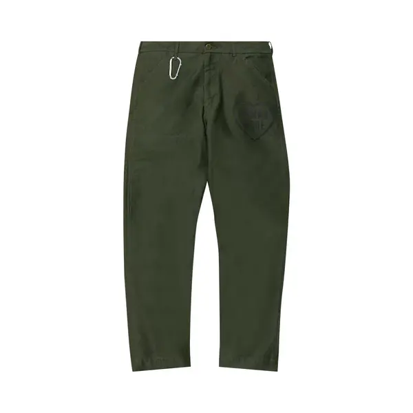 HUMAN MADE Print Chino Pants 'olive Drab