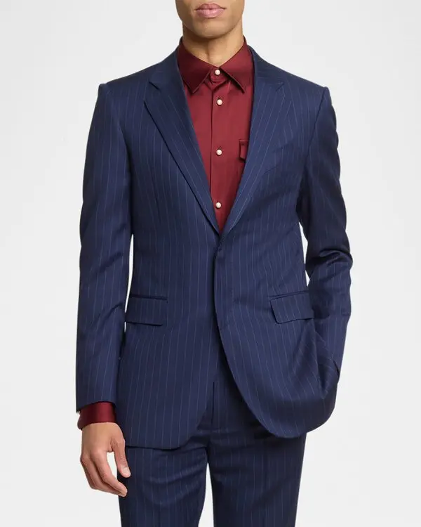 Givenchy Striped Wool Sport Coat
