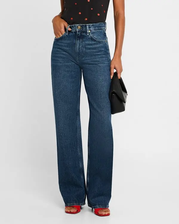 Rag & Bone Shea High-rise Straight Jeans