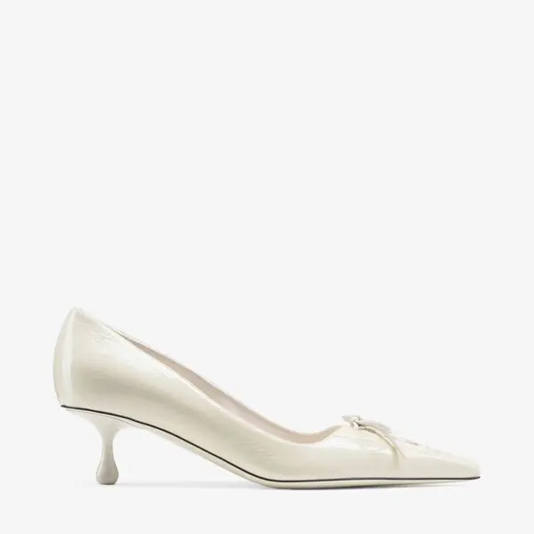 JIMMY CHOO Scarlett 50 Leather Pumps - Neutral