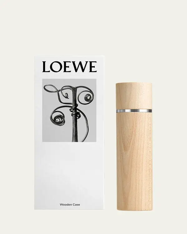 Loewe Sicomoro Wooden Case For 0.5 Oz. Fragrances