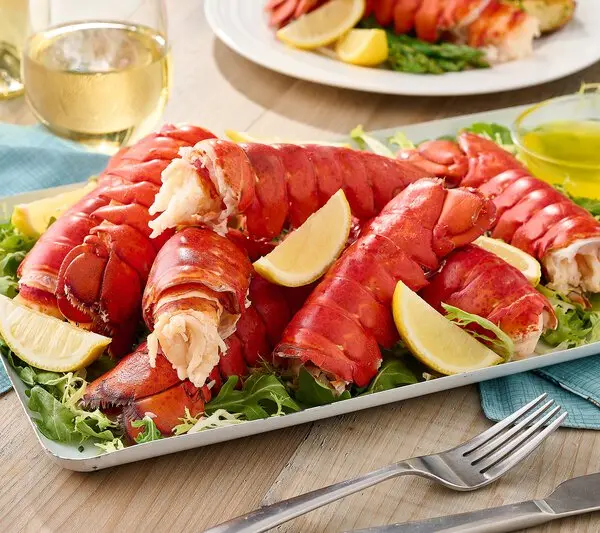 GREENHEAD LOBSTER Greenhead 4oz Hpp Lobster Tails With Kate's Butter