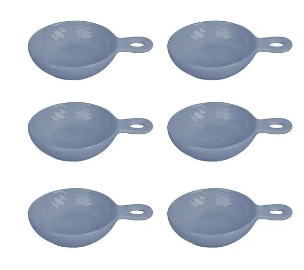 TEMP-TATIONS As Is Woodland Set Of 6 Skilletdipping Bowls