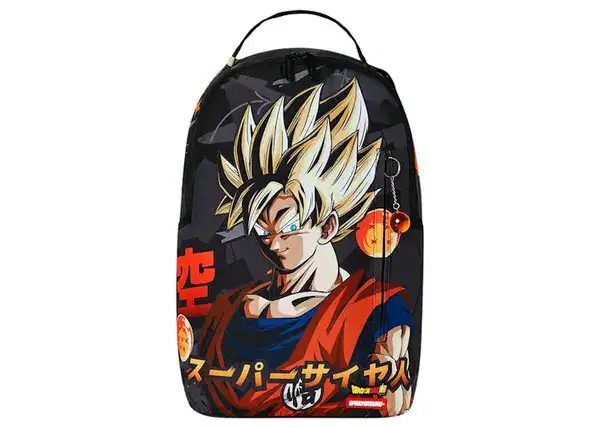 SPRAYGROUND X Dragon Ball Z Goku No Fear Backpack - Black/red ...