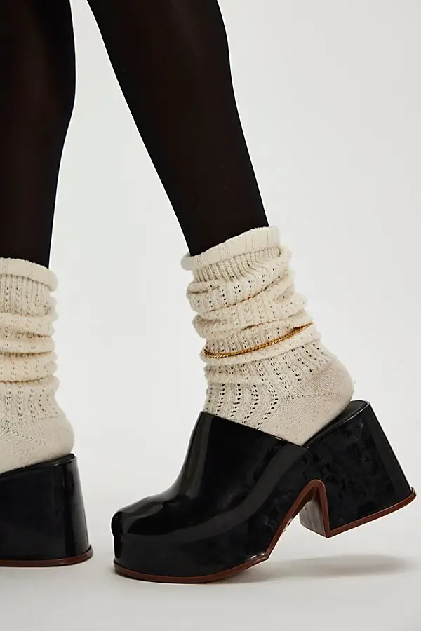 Melissa Mia Clogs - Black