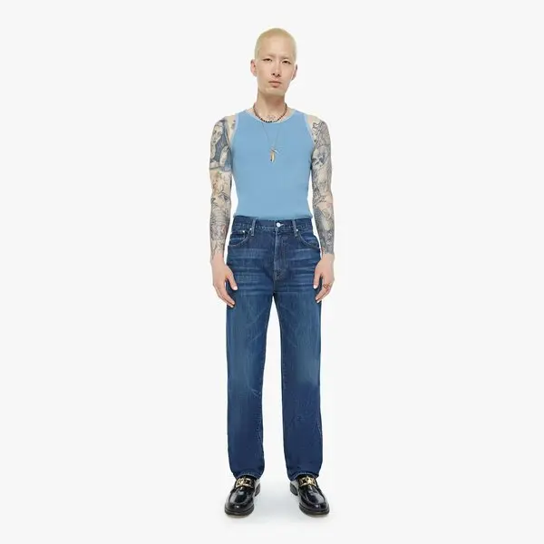 MOTHER The Bronco Take Your Pick Straight Leg Jeans