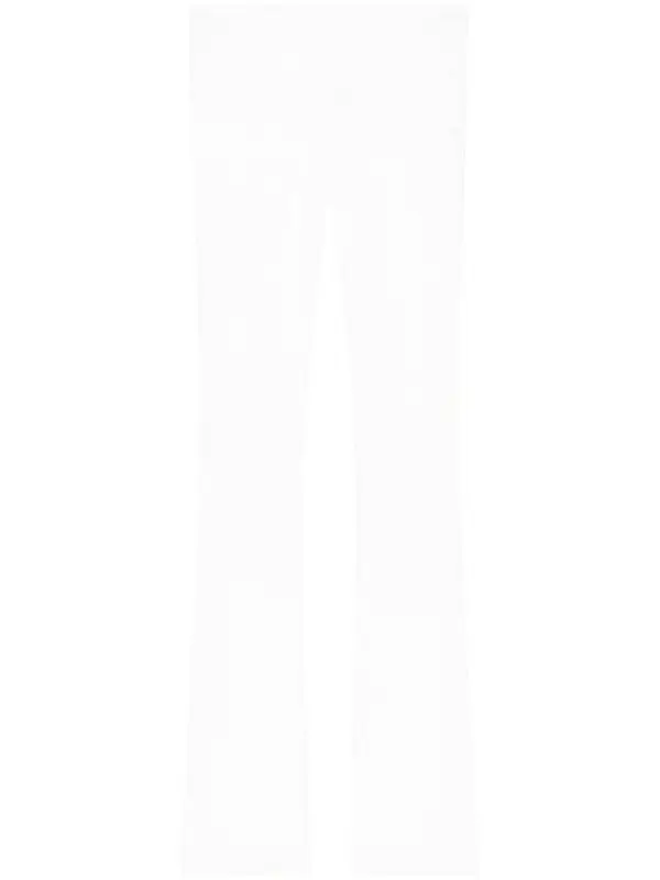 COURREGES Oblique Tailored Trousers - White