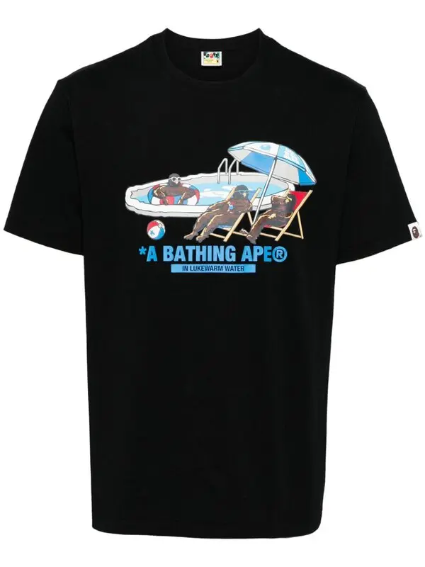 A BATHING APE® Graphic Print T-shirt