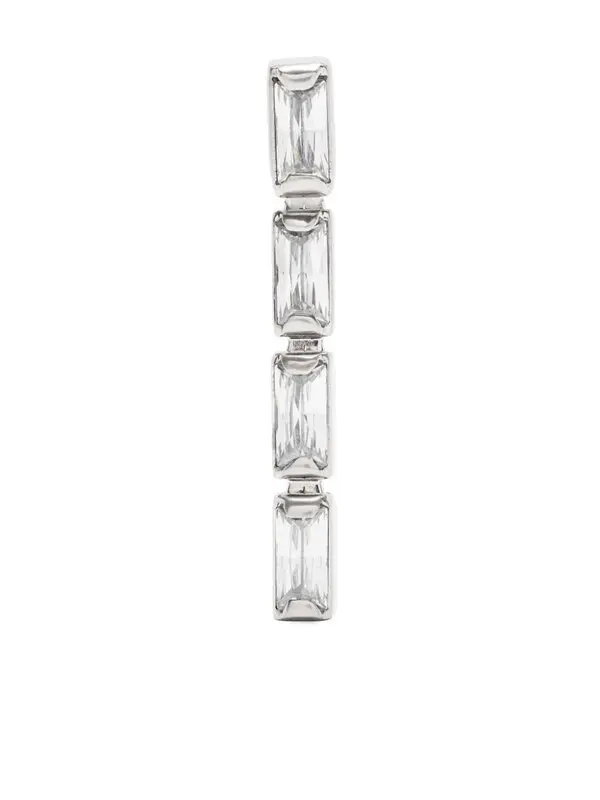 JIL SANDER Crystal-embellished Single Earring