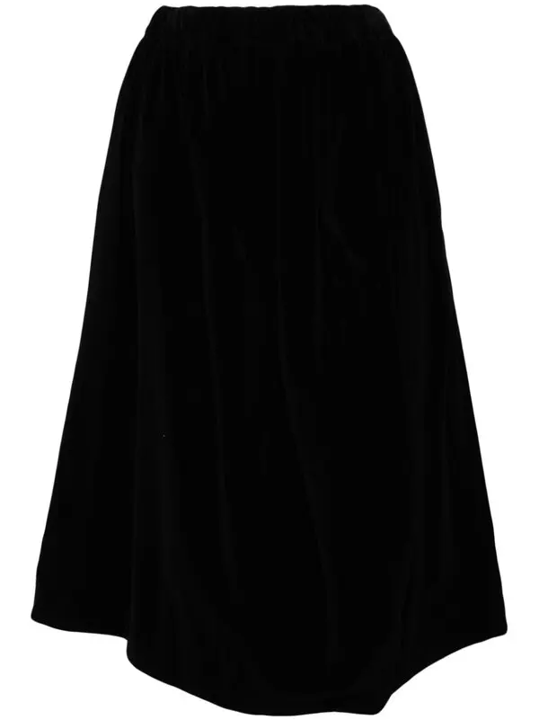 Comme Des Garçons Panelled Midi Skirt