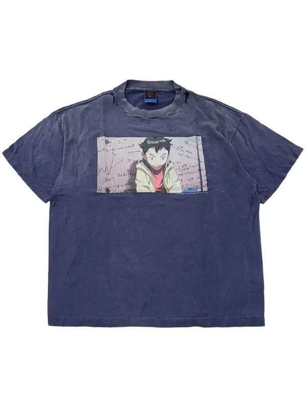 SAINT MXXXXXX X Pluto Graphic-print T-shirt