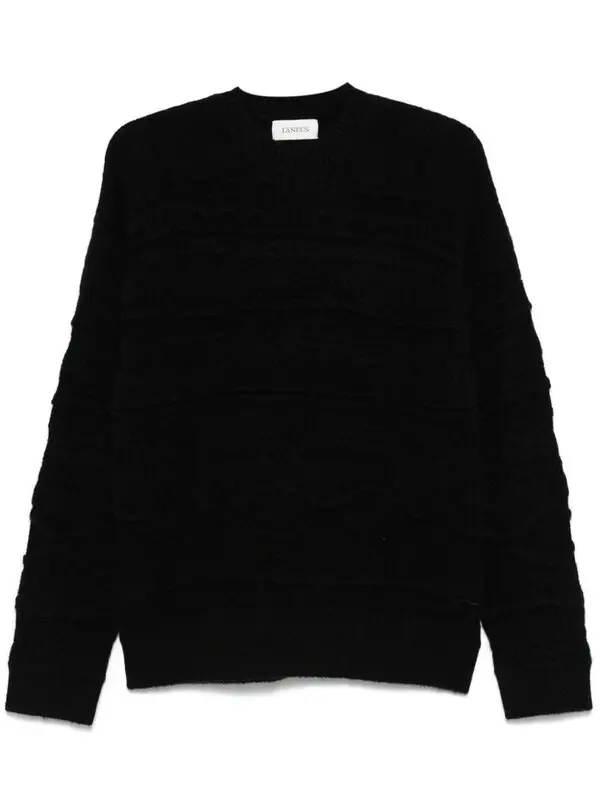 LANEUS 3d-knit Sweater