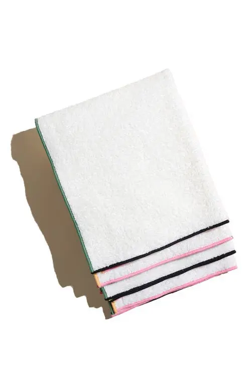 ATELIER SAUCIER Macaw Set Of 4 Terry Cloth Dish Towels