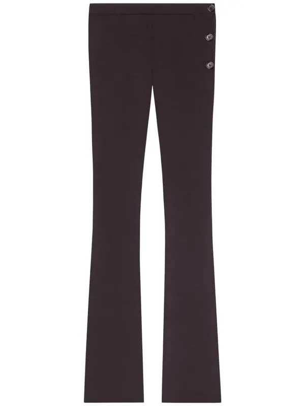 COURREGES Oblique Tailored Trousers - Brown