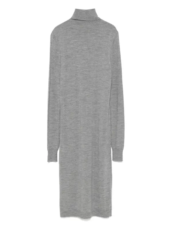 Barbara Bui Safety-pin Merino Wool Midi Dress